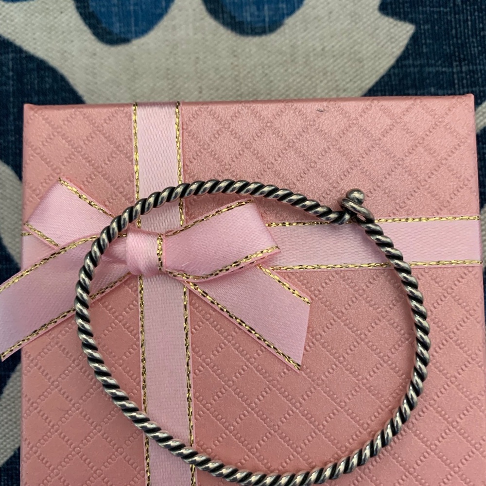 James Avery Twisted Wire Hook-On Bracelet - Gem